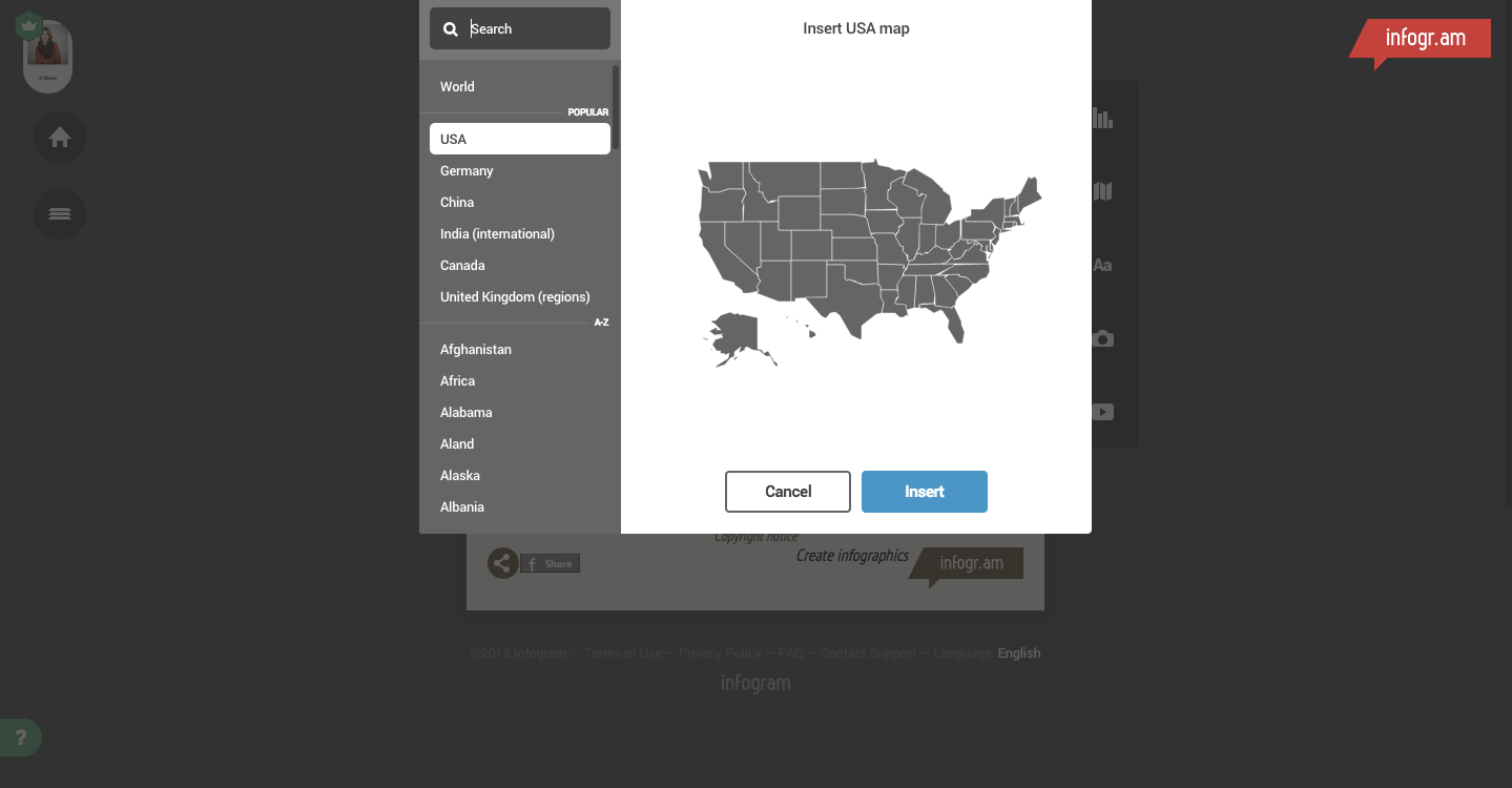 How to navigate across Infogram 200+ maps like a Pro - Infogram