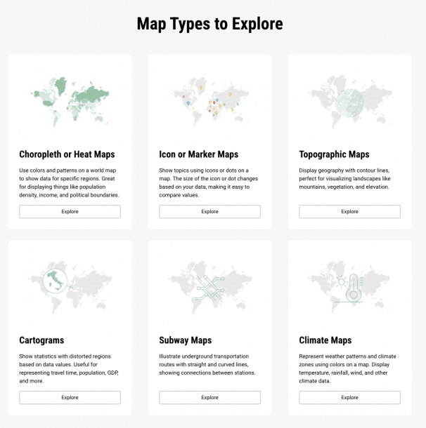 What is a choropleth map | Infogram