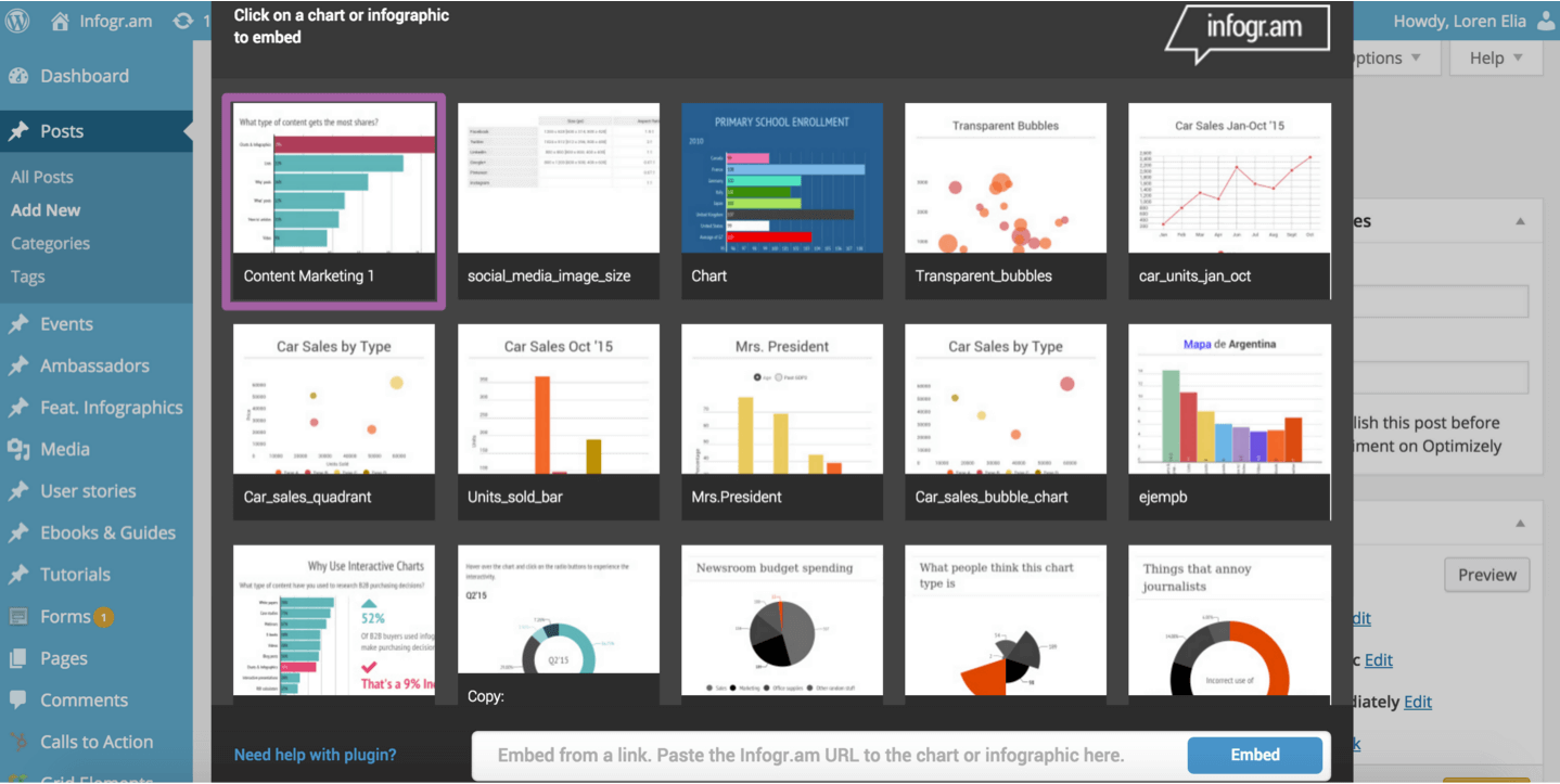 Embed Interactive Charts to Spice up Any Presentation, Website or Blog Post - Infogram