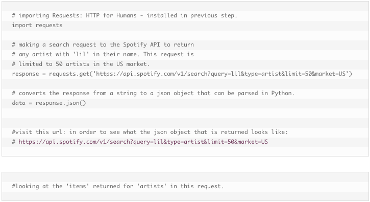Visualizing Data from the Spotify API with Infogram - Infogram