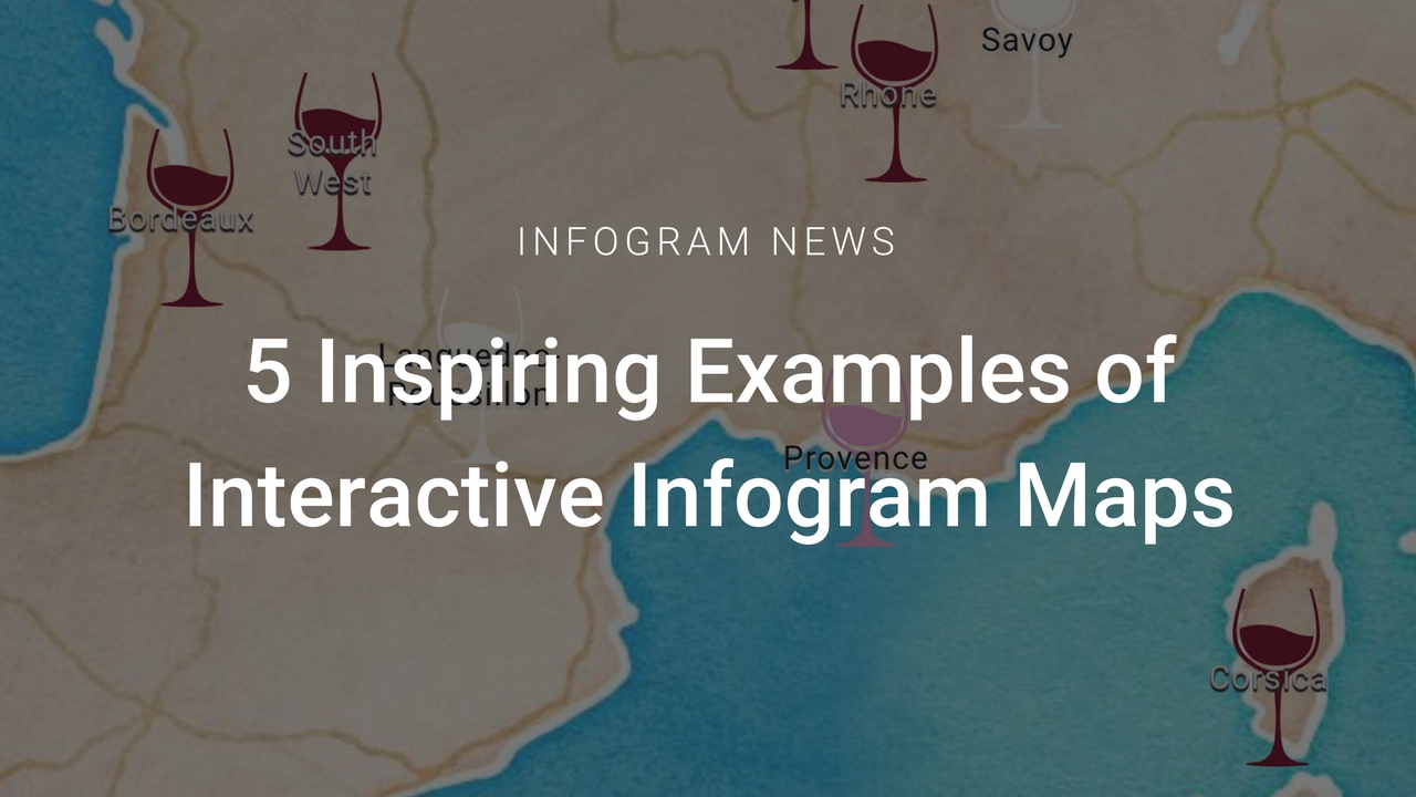 infogram maps twit - Infogram