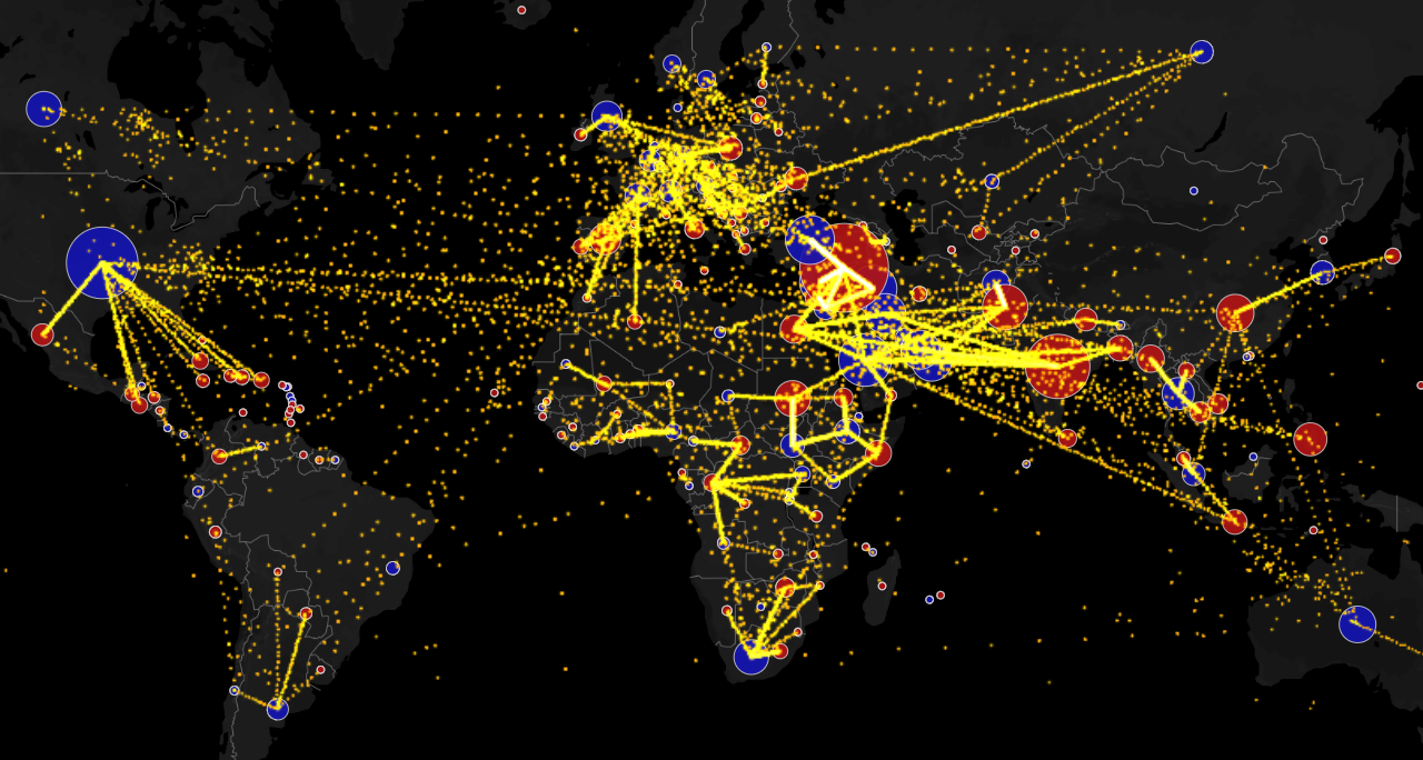 21 Mind-Blowing Map Examples from the Web - Infogram