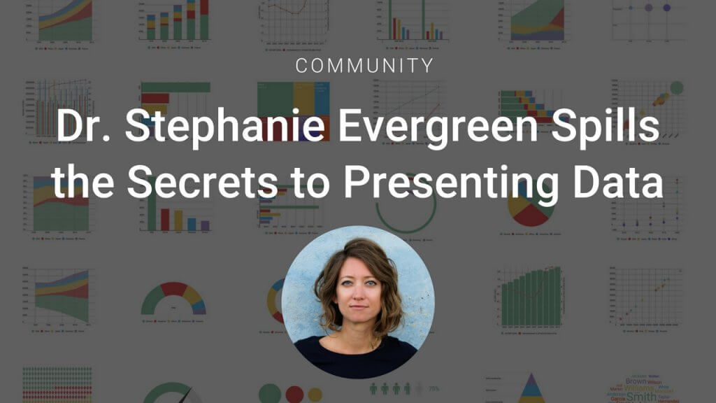 presenting data twit - steph evergreen - Infogram