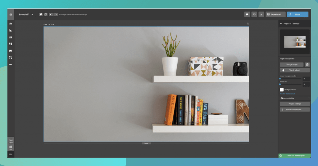 Create Zoom backgrounds for your online meetings | Infogram