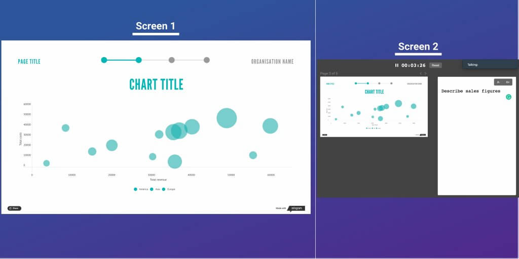 Introducing presenter notes: 6 key benefits of speaker notes - Infogram