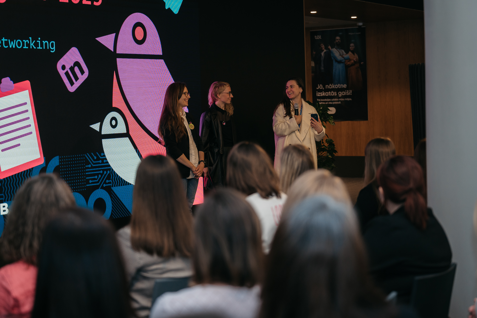 The art of networking for women in tech: Interview with Līna Marta Sarma - Infogram