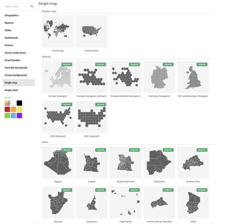 What is a choropleth map | Infogram