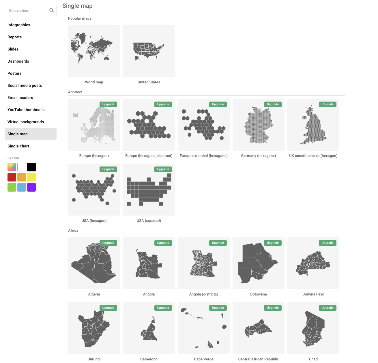 What is a choropleth map | Infogram