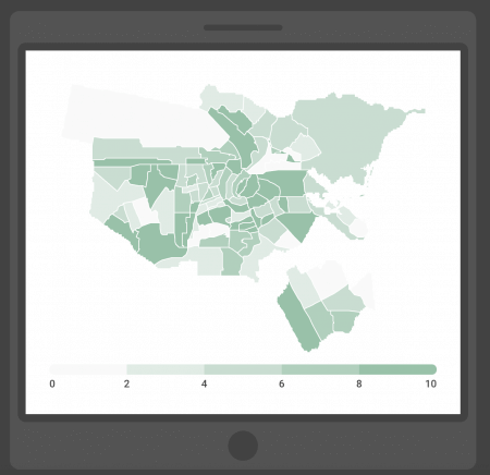 What is a choropleth map | Infogram
