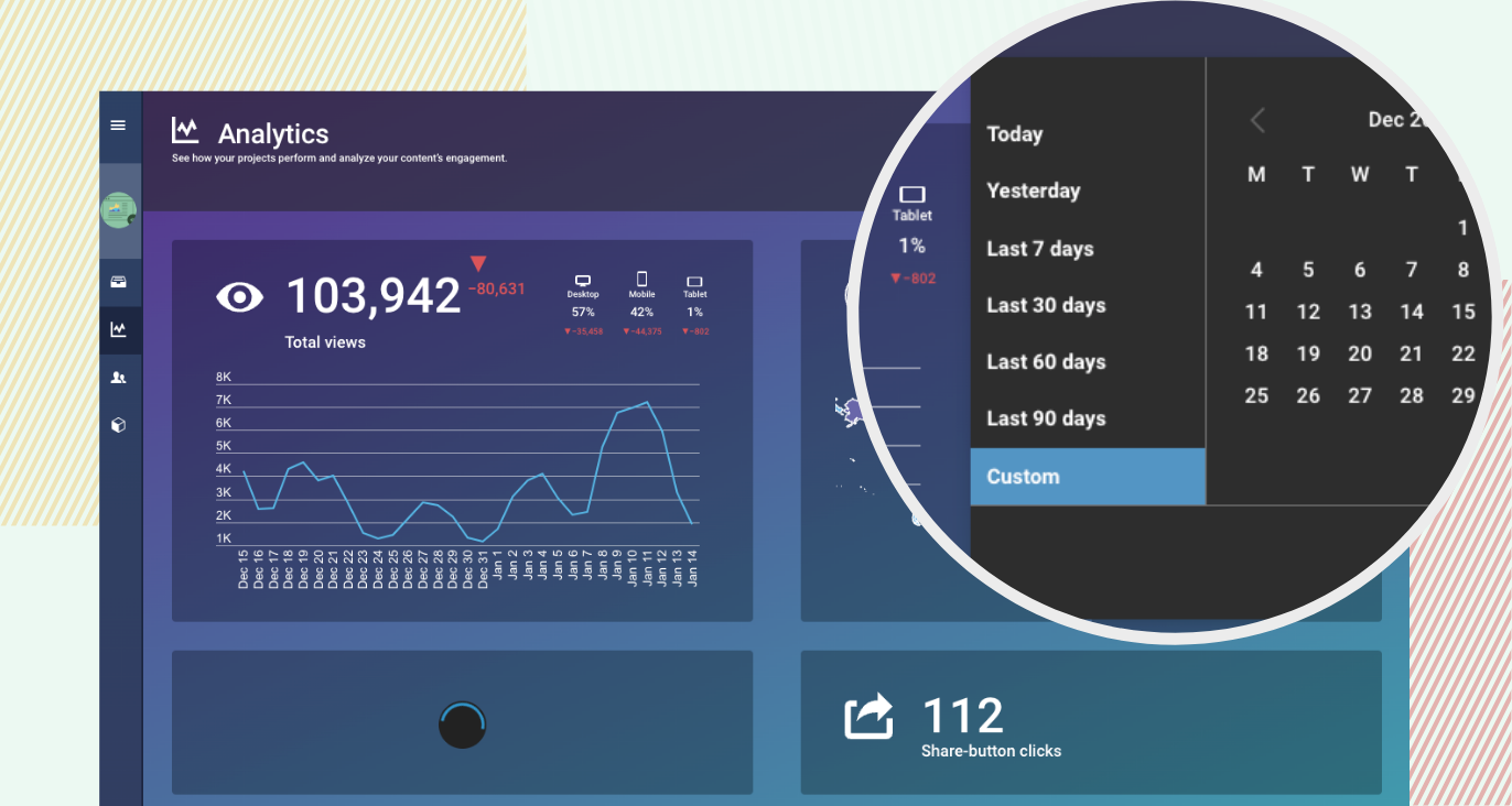 Try Out Data Range Picker in Analytics | Infogram Try Out Data Range Picker in Analytics | Infogram
