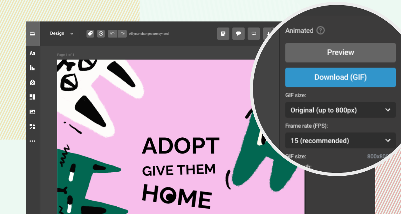 Try Gif Export | Infogram