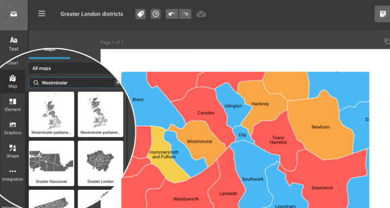 Expanded Geographic Map Options | Infogram.com