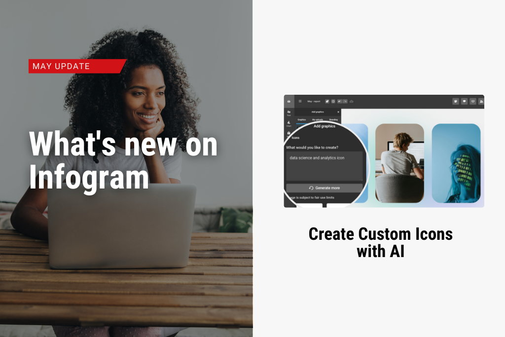 Create custom icons with AI | Infogram